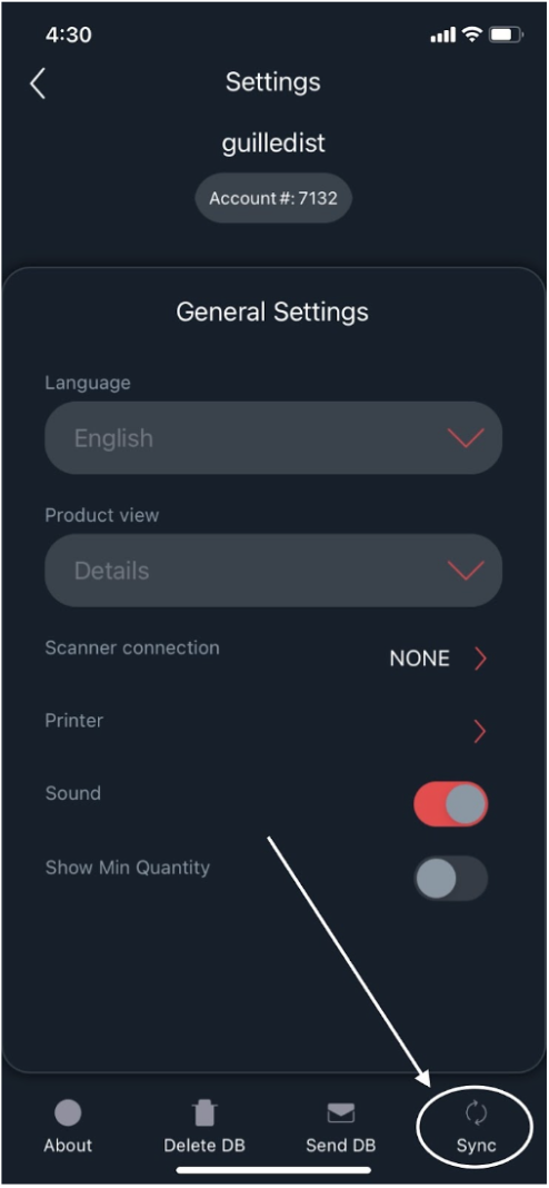 How to perform a synchronization – OIS Support